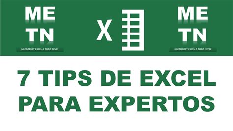 tips de excel riset
