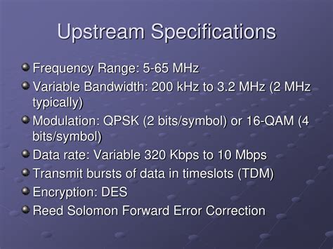 Ppt Cable Modem Implementation In Simulink Architecture And Specifications Powerpoint