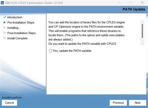 CPLEX CP Optimizer 설정 Python 최적화 패키지 활용법