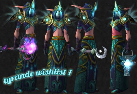 Azshura Transmog Wishlist Tyrande 1 Staff Set Wand W Offhand