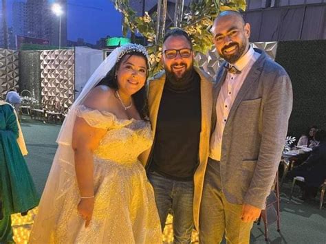 زواج الفنانة ياسمين ممدوح وافي من الفنان شادي عبد السلام صور عين