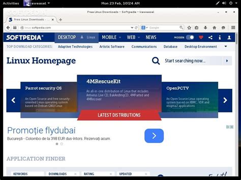 Parsix GNU Linux Test Rinaldo Features GNOME Screenshot Tour Softpedia
