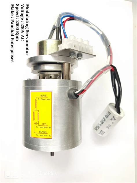 2500 Rpm Modulating Servo Motor Gsm 60 50w Ac 230v At ₹ 9000 Piece In