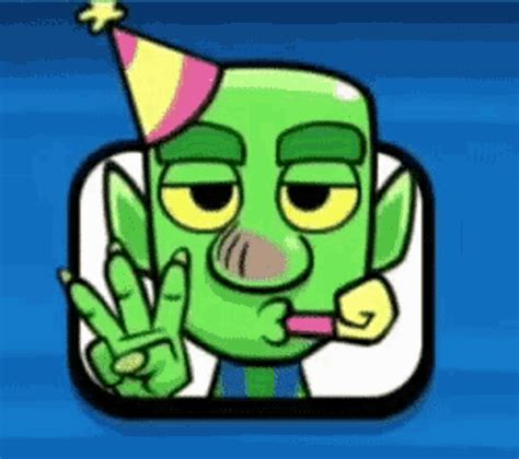 Goblin Clash Royale  Goblin Clash Royale Goblin Emote 发现和分享 