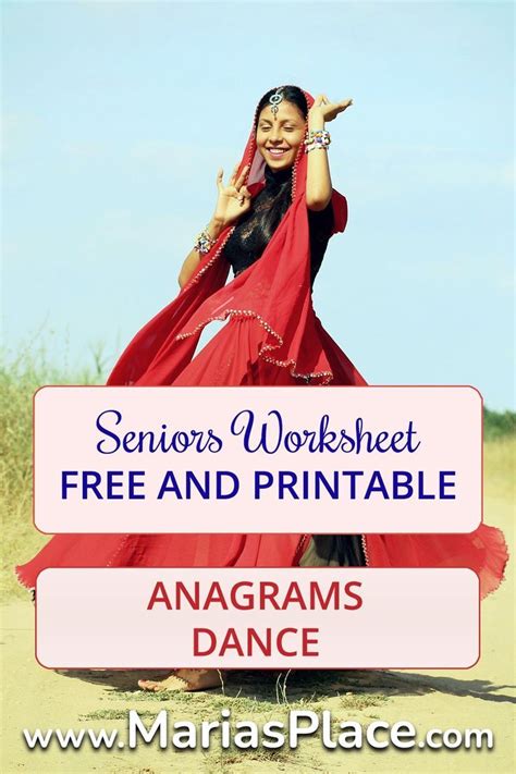 Print The Anagram Page From Mariasplace Unscramble The Words Of