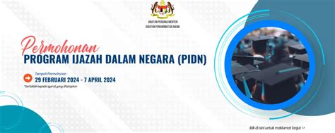 Jpa Program Ijazah Dalam Negara Pidn Malaysia Scholarships 2025