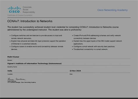 Maitri Kumar On Linkedin Networking Cisco Ccna Techjourney