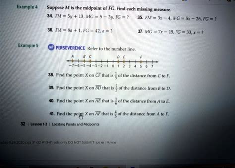 Suppose M Is The Midpoint Of Fg Find Each Missing Measure Fm âˆš13 Mg âˆšjy Fg Fm Mg