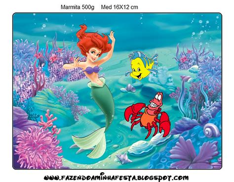 Imprimibles De La Sirenita 5 Ideas Y Material Gratis Para Fiestas Y