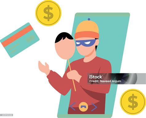 Hacker Stealing Money From Mobile Stock Illustration Download Image Now Adult Backgrounds