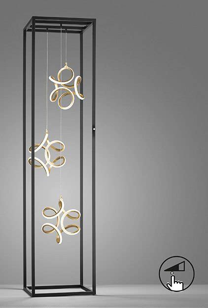 Fischer And Honsel Led Stehlampe Gesa Dimmfunktion Led Fest Integriert