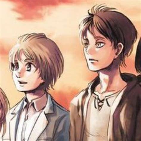 Armin Arlert And Eren Yeager Mangá Icon• Shingeki No Kyojin Icons