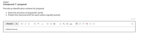 Solved 3pts Compound 1 Methyl Butanoate Provide An