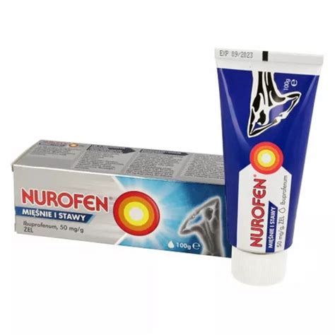 Nurofen Mięśnie i Stawy żel 100g cena opinie dawkowanie skład i