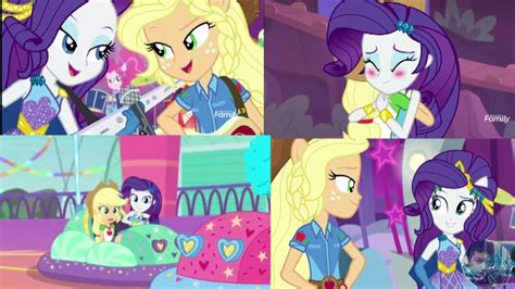 Mlp Applejack And Rarity