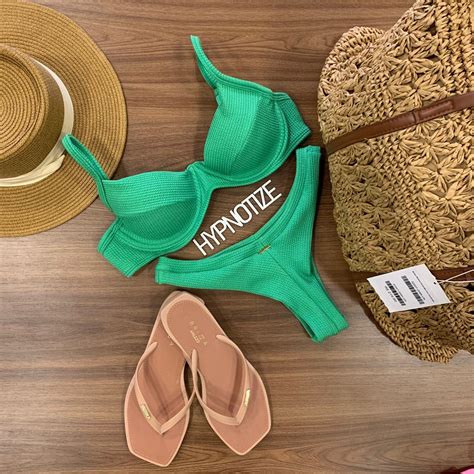 Biquíni Catiele Ranhura Amazon Hypnotize Fashion Beach