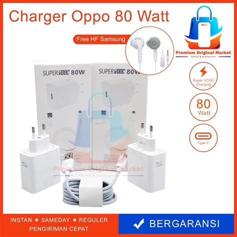 Jual Charger OPPO Type C Super Vooc 80W Original 100 Fast Charging 80