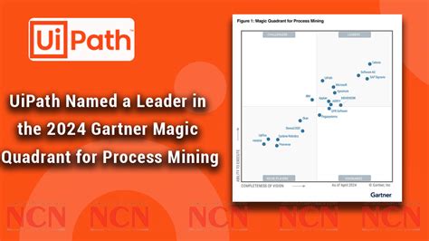 Uipath Named A Leader In The 2024 Gartner Magic Quadrant For Process Mining Ncnonline