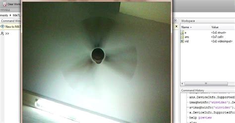 Accessing Your Pcs Webcam Through Matlab Code Rmatlab