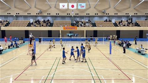 2022723 全日本6人制バレーボール実業団選抜優勝大会 Vs千葉ゼルバ 2set Youtube