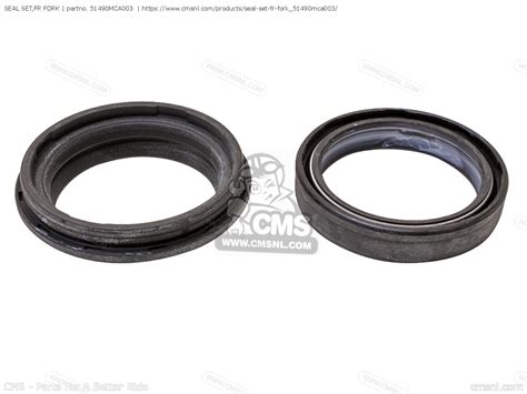 51490MCA003: SEAL SET,FR FORK Honda - buy the 51490-MCA-003 at CMSNL
