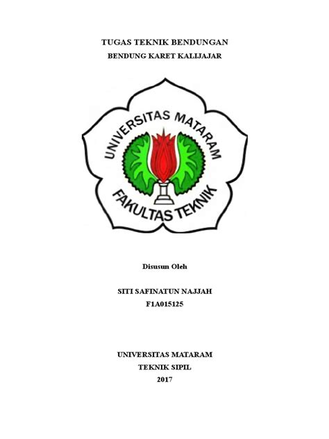 Bendung Karet Kalijajar Pdf