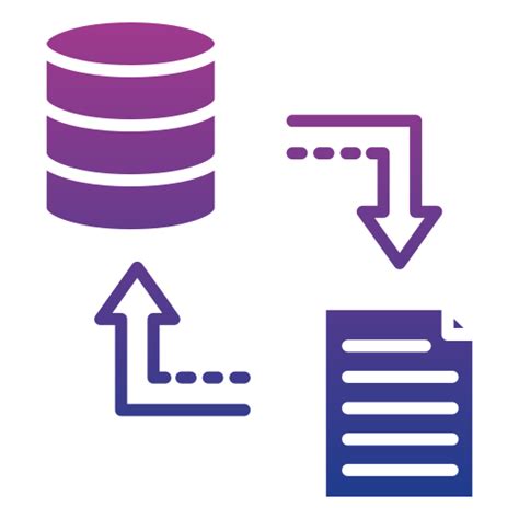 Data Transformation Generic Gradient Fill Icon