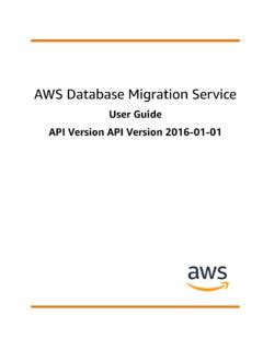 AWS Database Migration Service Docs Aws Amazon Com Aws Database Migration Service Docs Aws