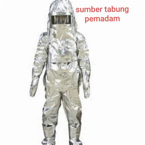 Jual Baju Alumunium Pemadam Suit Tahan Panas Dan Api Baju Anti Api