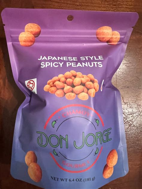 Spicy Japanese Style Peanuts Mild Chamoy Don Jorge