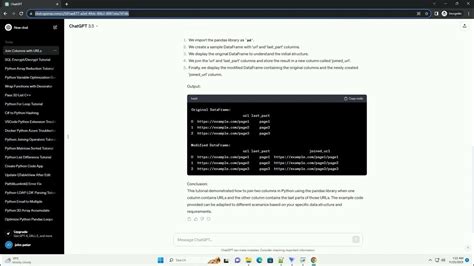How Do I Join Two Columns In Python Whilst One Column Has A Url In