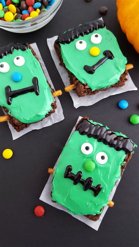 Frankenstein Brownies Life Love Liz