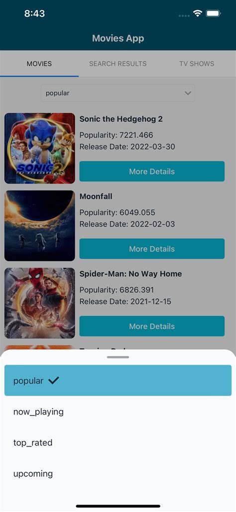 GitHub Hsinghanandi React Native Movies App A Simple Movie App With React Native Expo That