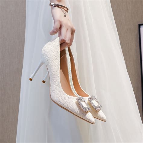 Sexy Stiletto High Heels Lady Party Dress Shoe Wedding Shoe Women