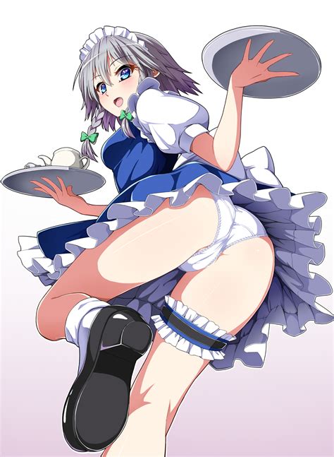 Izayoi Sakuya Touhou Drawn By Dezuko Dezuko No Heya Danbooru
