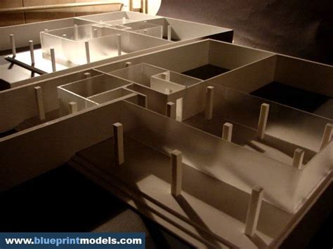 Conceptual Architecture Model Exhibition Space Architectural Scale Models