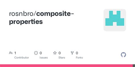 Github Rosnbrocomposite Properties