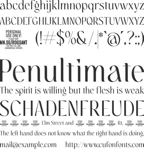 Rogsant Crisp Personal Use Font Download Free For Desktop And Webfont