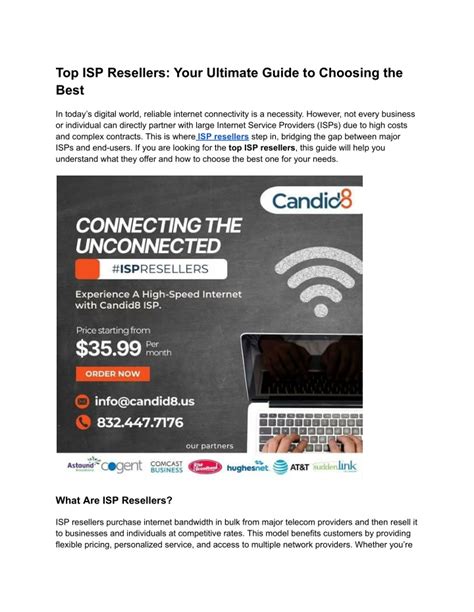 Ppt Top Isp Resellers Your Ultimate Guide To Choosing The Best Powerpoint Presentation Id