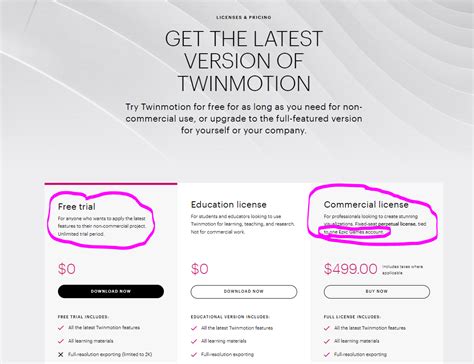 Twinmotion For Revit All Version Trial Not Professional Autodesk