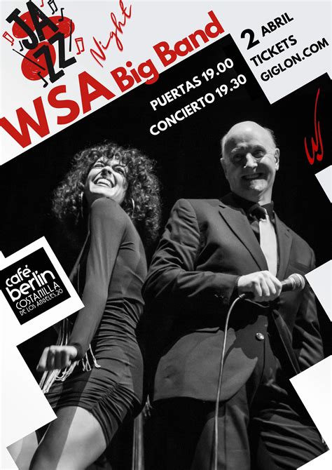 Venta De Entradas Wsa Big Band Jazz Night At Café Berlín Café
