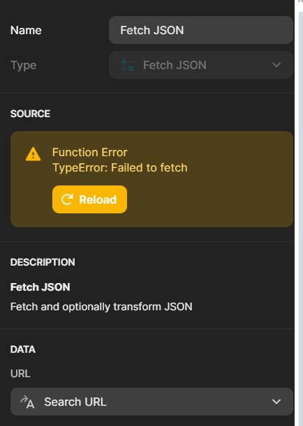 Fetch JSON Doesn T Work Ask For Help Glide Community