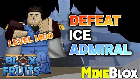 How To Defeat Ice Admiral In Bloxfruits Bloxfruits Roblox Youtube