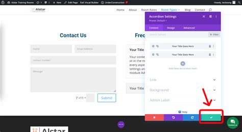 Create And Edit Accordion In Divi Theme Lemonade