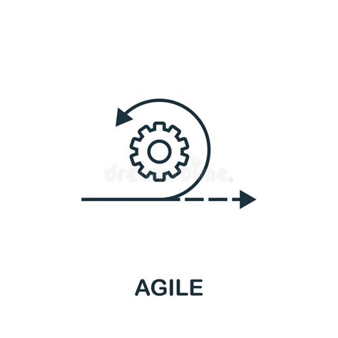 Agile Methodology Icon Simple Element From App Development Collection Filled Agile Methodology