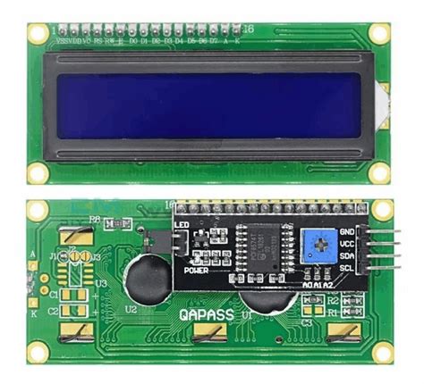 Display Lcd 16x2 Con Interfaz I2c Para Arduino Uno Mega