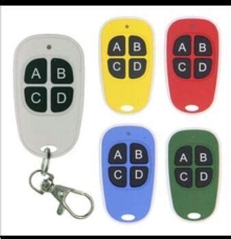 Replacement Rolling Code RF Remote Control Cloning Key Fob Universal And Rolling Code Remote