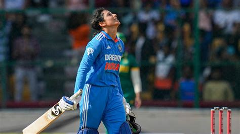 Smriti Mandhana Joins Mithali Raj In Club 7k With Sublime Century