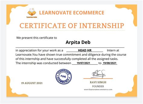 Arpita Deb On Linkedin Internship Hiring Opportunity Ecommerce