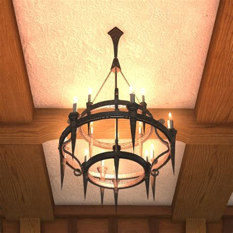イシュガルディアン・シャンデリア Ff14ハウジング 内装建材